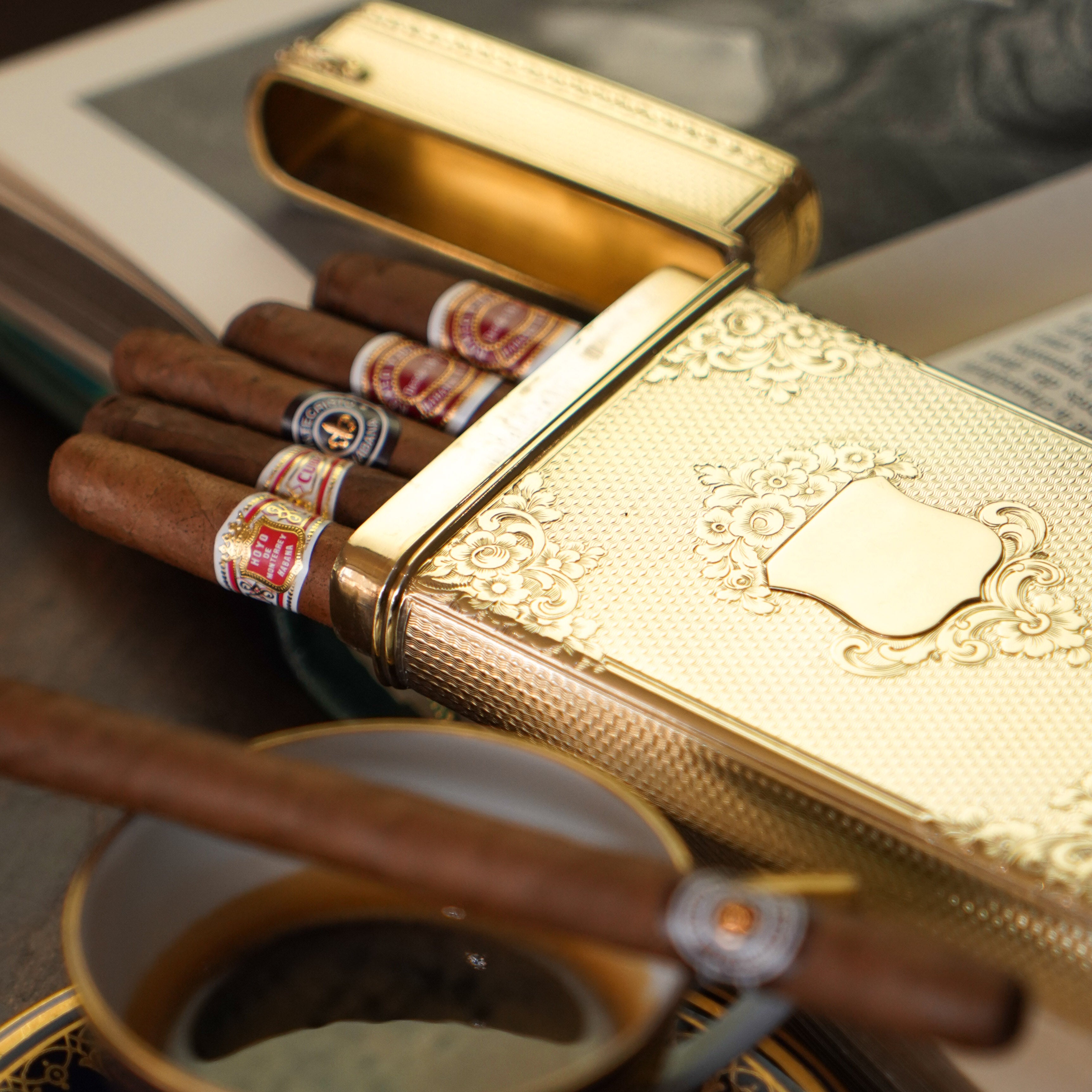 Antique Silver Cigar & Cigarette Cases | For Sale | Artisan Antiques